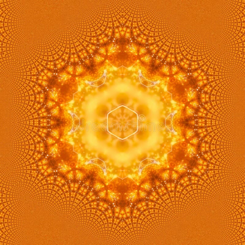 Orange Particles Abstract Background Blurs Shapes Stock Photo - Image ...