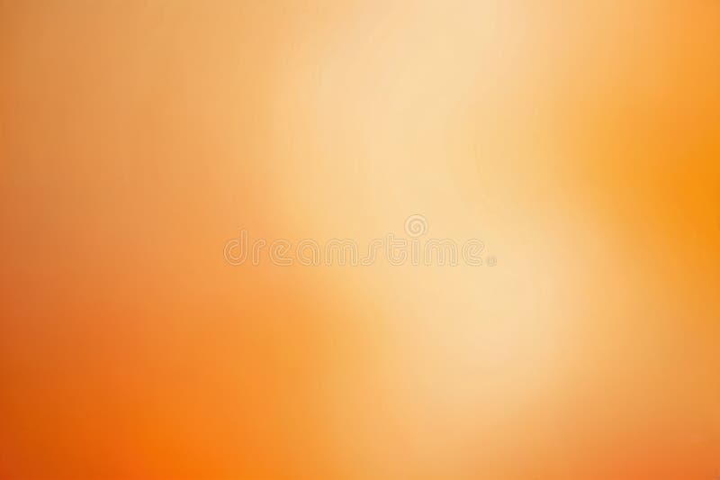 Orange Pastel Background with Sunshine Glare Stock Illustration ...