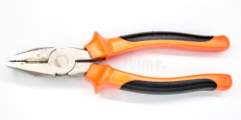 Orange Patent Tool Equipment Object Stock Image - Image of connection ...
