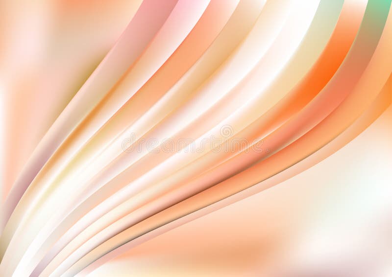 Peach Abstract Background Pattern Stock Illustration - Illustration of ...