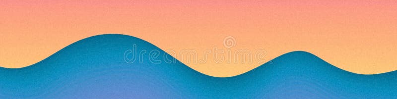 Orange Peach Blue Turquoise Fluid Waves Abstract Gradient Background ...