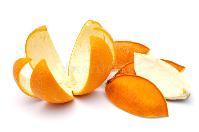 Orange peel spiral stock photo. Image of decoration, spiral - 55255370