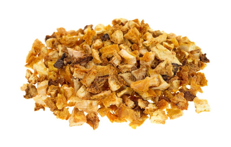 Orange Peel Rind on a White Background Stock Photo - Image of portion ...