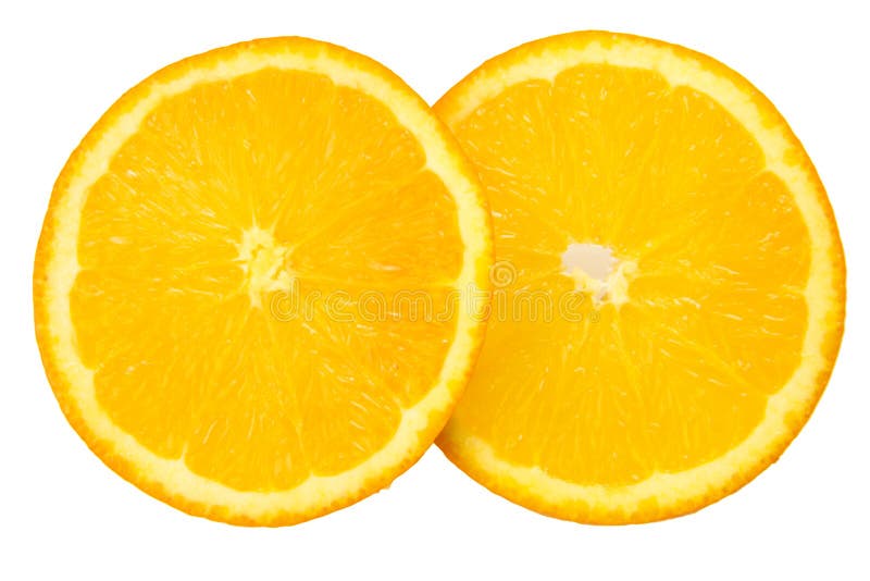 Orange pieces stock image. Image of fruit, vitamin, isolated - 39315967