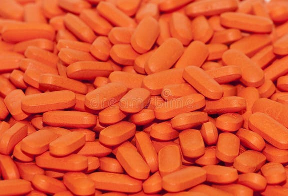 Orange Pills stock image. Image of pills, pill, medical - 10675613