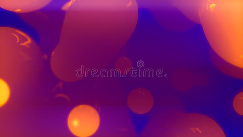 Orange and Pink Dense Tender Elements from Alien Planet - Abstract 3D ...