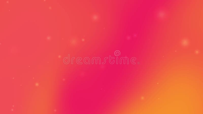 Orange Pink Gradient Background Has Tiny Light Points Stock Footage ...