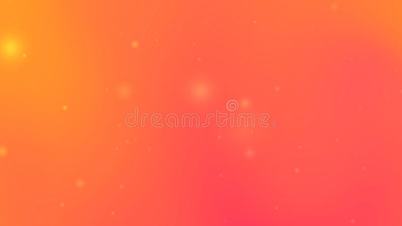 Orange and Pink Gradients Plus Small Bright Lights Stock Illustration ...