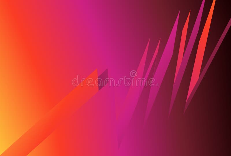 Orange Pink and Red Gradient Background Vector Graphic Beautiful ...