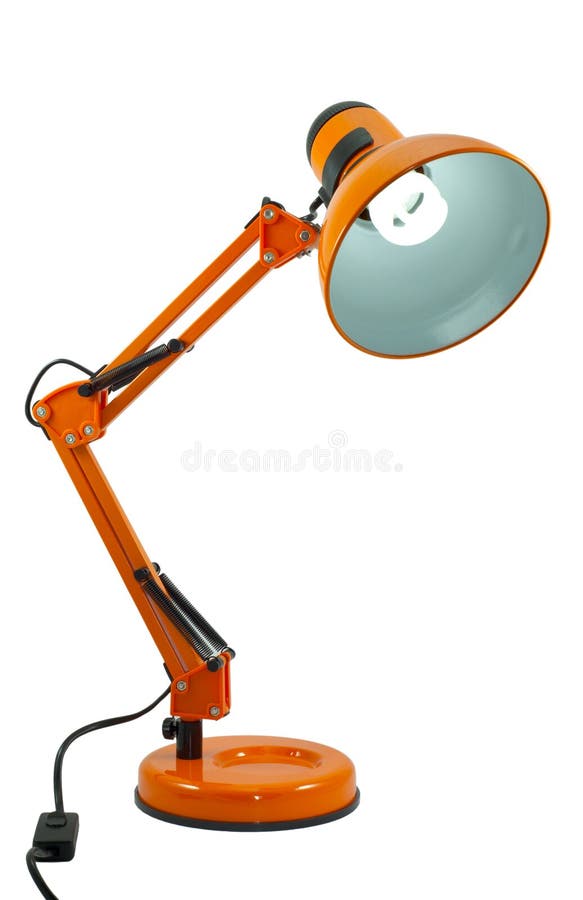 Orange Pixar Lamp stock illustration. Illustration of lighting - 22625585