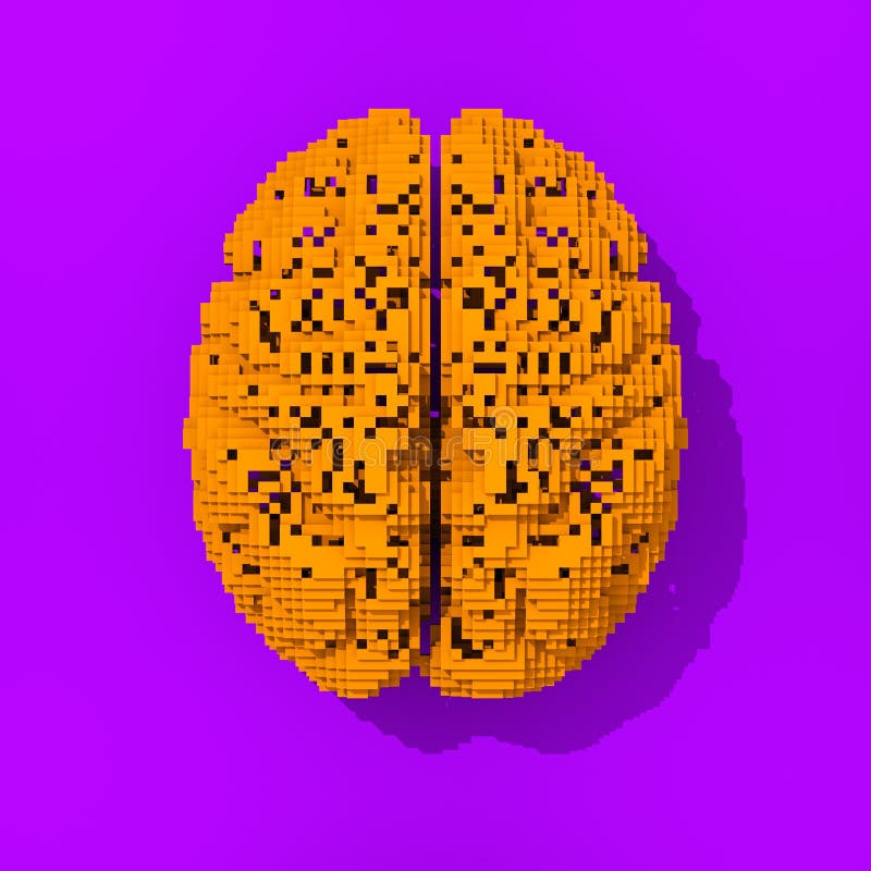 Pixelated Brain Stock Illustrations – 427 Pixelated Brain Stock ...
