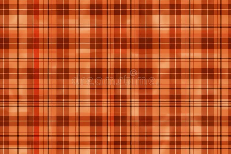 Orange Plaid Pattern stock illustration. Illustration of textile ...