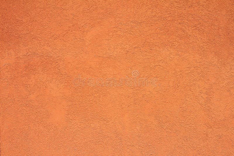 Orange plaster texture stock photo. Image of architecture - 64388724