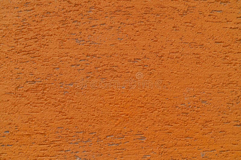 Orange Plaster Wall of a Building. Stock Photo - Image of detail ...