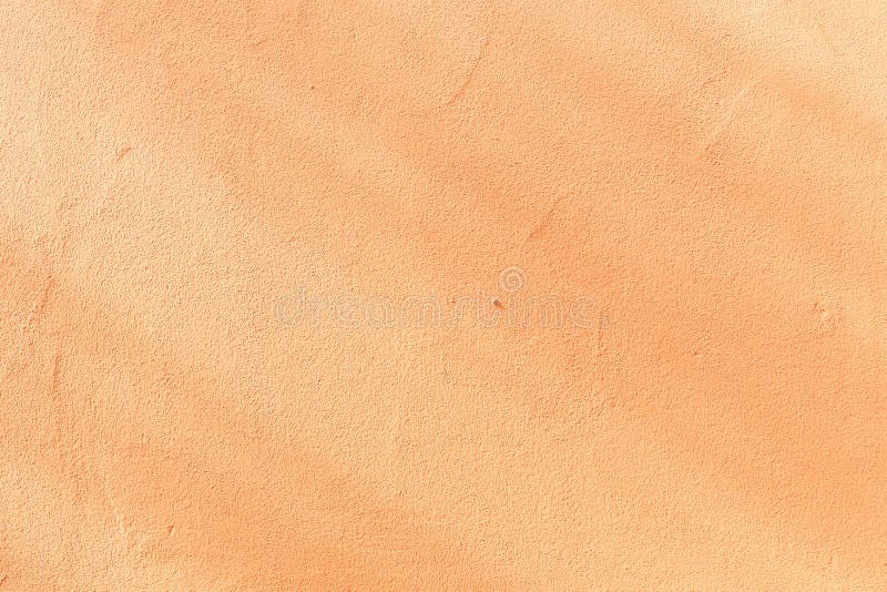 Orange Plastered Wall Texture Background Stock Photo - Image of ...
