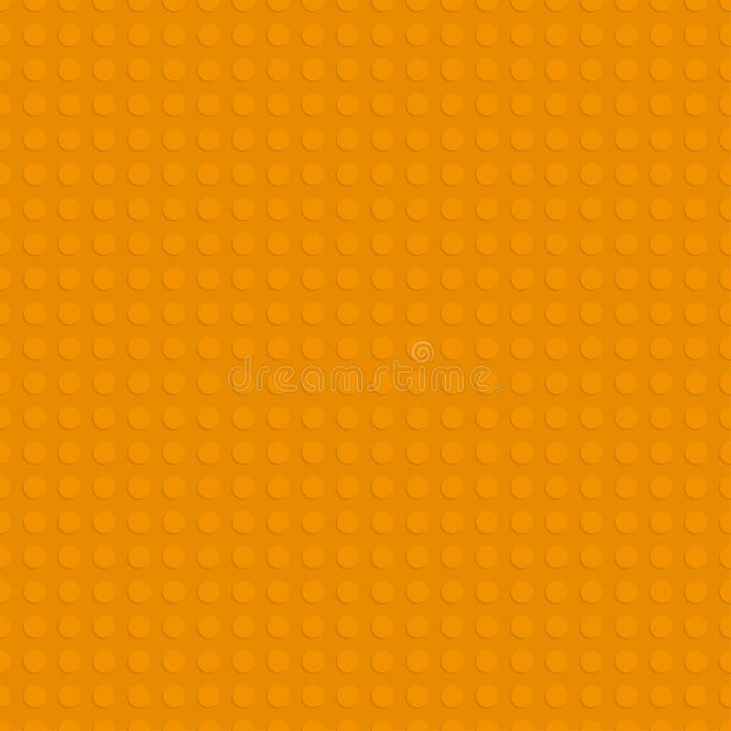 Orange Plastic Construction Plate. Seamless Pattern Background Stock ...