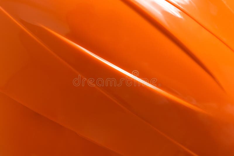 Orange Plastic Material As Background, Top View Stock Image - Image of ...