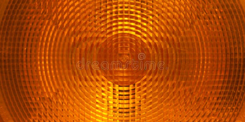Orange Plastic Surface of Warning Light Stock Image - Image of texture ...