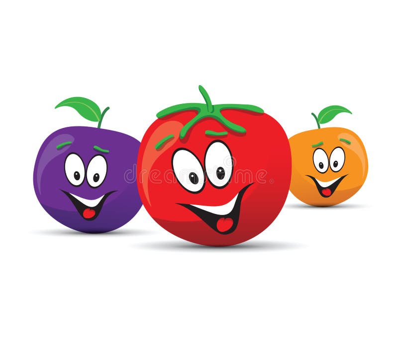 Orange Plum Tomato Faces Stock Illustrations – 13 Orange Plum Tomato ...