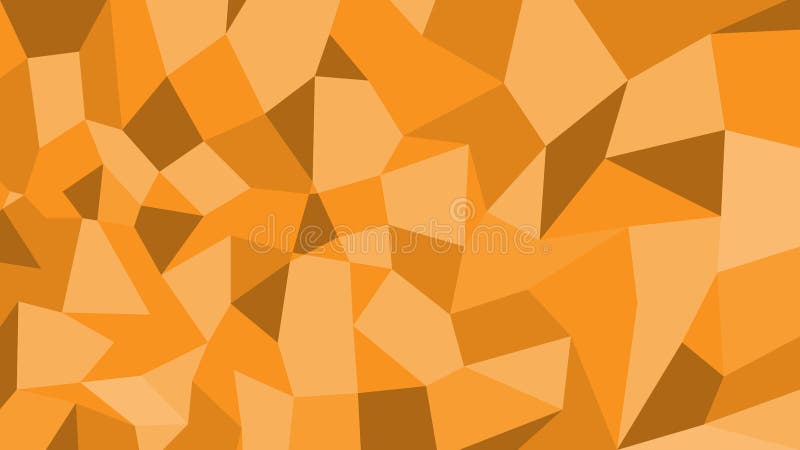 Orange Polygon Background. Wallpaper Modern Stock Vector - Illustration ...