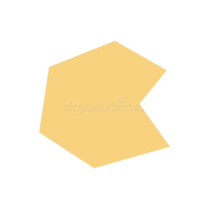 Orange Polygon Basic Simple Shapes, 2d Shape Symbol Polygon Stock ...