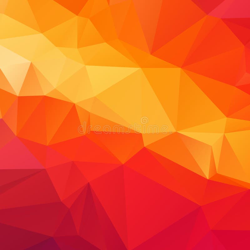 Orange polygon texture stock vector. Illustration of bright - 139798900