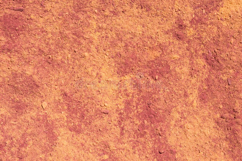 Orange Powder Pigment Art Texture Background Stock Image - Image of ...