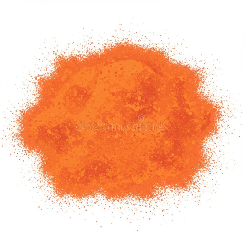 Orange Powder Texture Background Stock Illustration - Illustration of ...