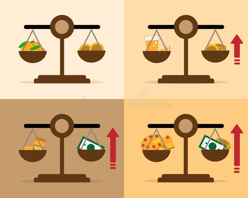 Orange Product To Increase Sales Value Vector Stock Vector ...