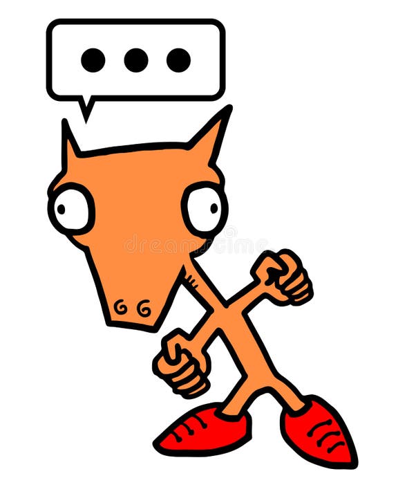 Orange puppet stock vector. Illustration of color, talk - 32279440