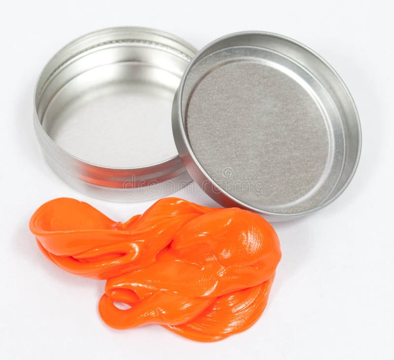 Orange Putty stock image. Image of tilt, aluminum, form - 27278615