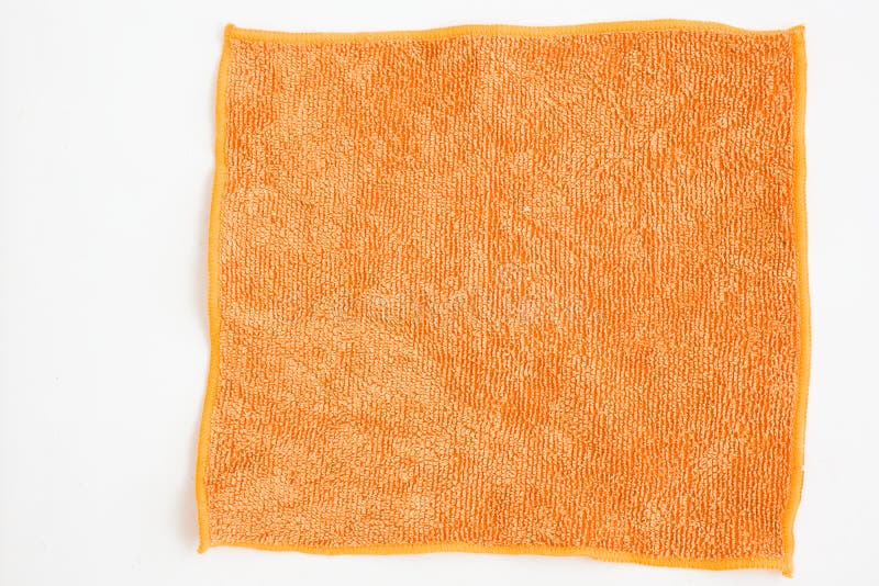 Orange rag stock photo. Image of duties, hygiene, clear - 16383242
