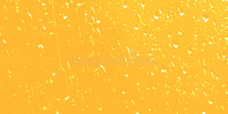 Orange Rain Drops Abstract Background Template Stock Image - Image of ...
