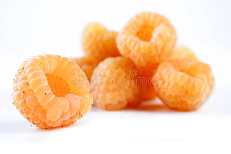 Orange raspberries stock photo. Image of fresh, natural - 51670556