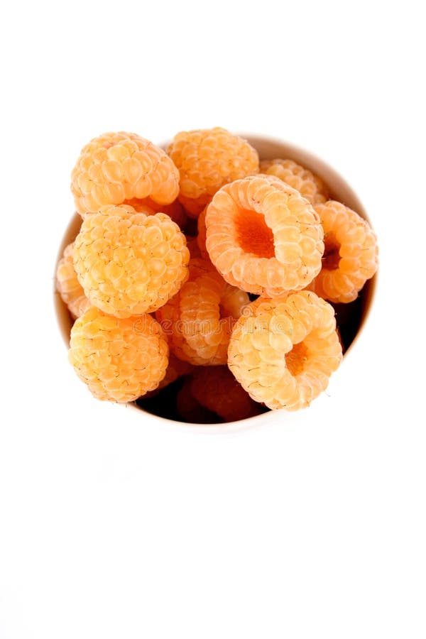 Orange raspberries stock image. Image of freshness, garden - 51670569