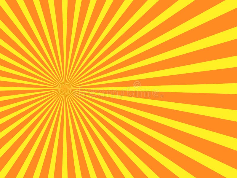 Orange rays background stock vector. Illustration of gradient - 46435665
