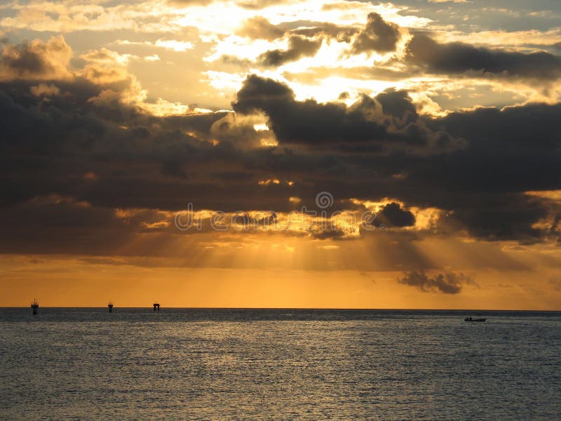 Orange Rays of light stock image. Image of dusk, bonito - 33019