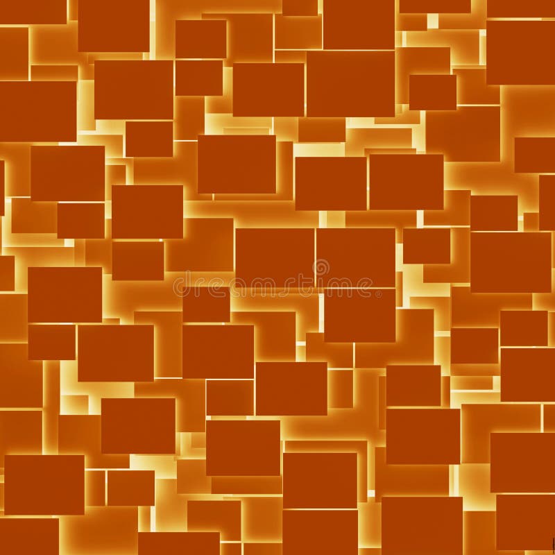 Orange Rectangular Texture Background Stock Illustration - Illustration ...
