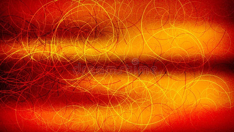 Orange Red Amber Beautiful Elegant Illustration Graphic Art Design ...
