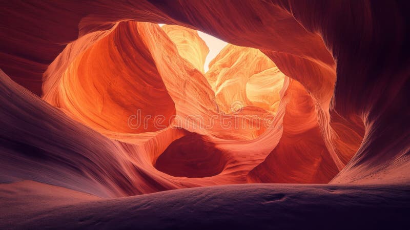Orange and Red Rock Canyon Formation Texture Stock Illustration ...