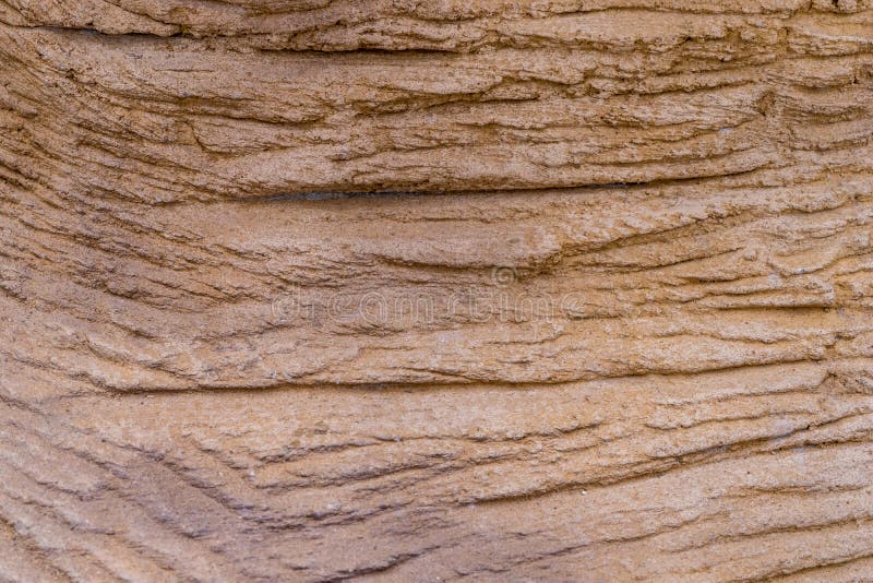 Orange Rock Layers Wall for Texture Background Stock Photo - Image of ...