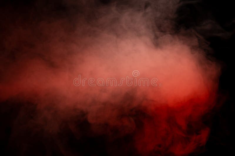 Orange and Red Steam on a Black Background Stock Photo - Image of ...
