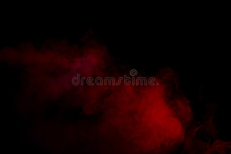 Orange and Red Steam on a Black Background Stock Photo - Image of color ...