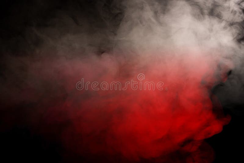 Orange and Red Steam on a Black Background Stock Image - Image of ...