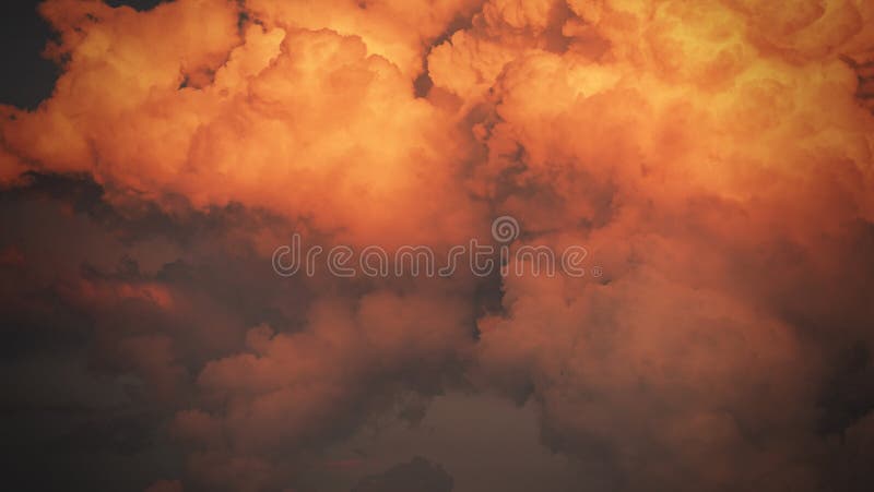 Dust Cloud Hanging in the Sky Stock Image - Image of cumulus, heaven ...