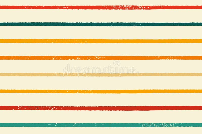 Orange, Red and Yellow Painted Lines Pattern Stock Vector ...
