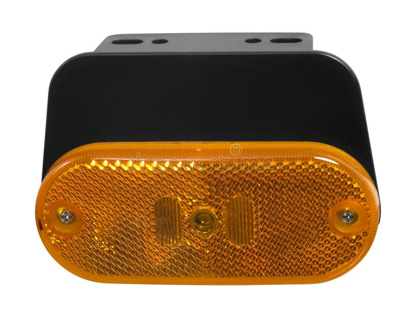 Orange reflector stock image. Image of instrument, orange - 24738155