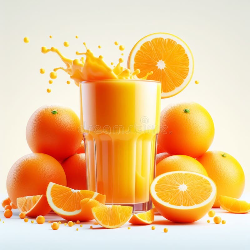Orange Refreshment, Cool Drink. Fresh and Healthy Drinks for Summer ...