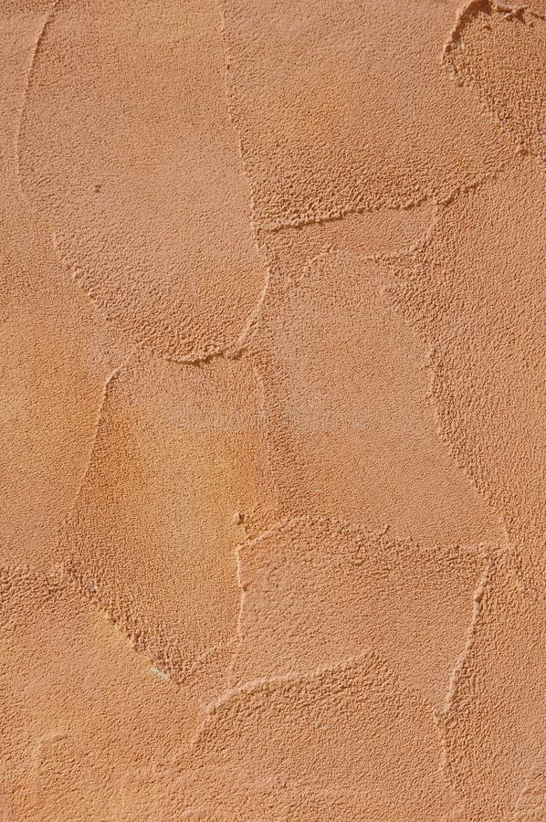 Orange Relief Plaster on Wall Closeup Stock Image - Image of background ...