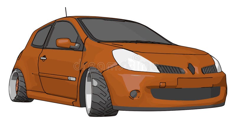 Renault Clio Stock Illustrations – 6 Renault Clio Stock Illustrations ...